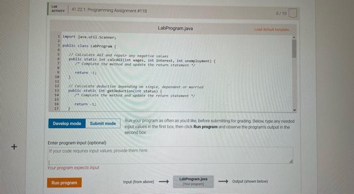 Solved Program Specifications Write a program to calculate | Chegg.com