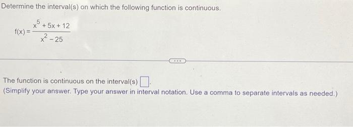 Solved Determine the interval(s) on which the following | Chegg.com