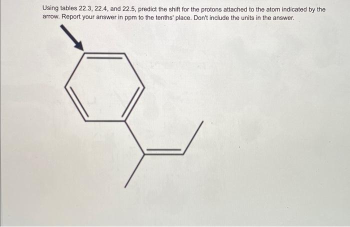 Solved Using tables 22.3,22.4, and 22.5 , predict the shift | Chegg.com