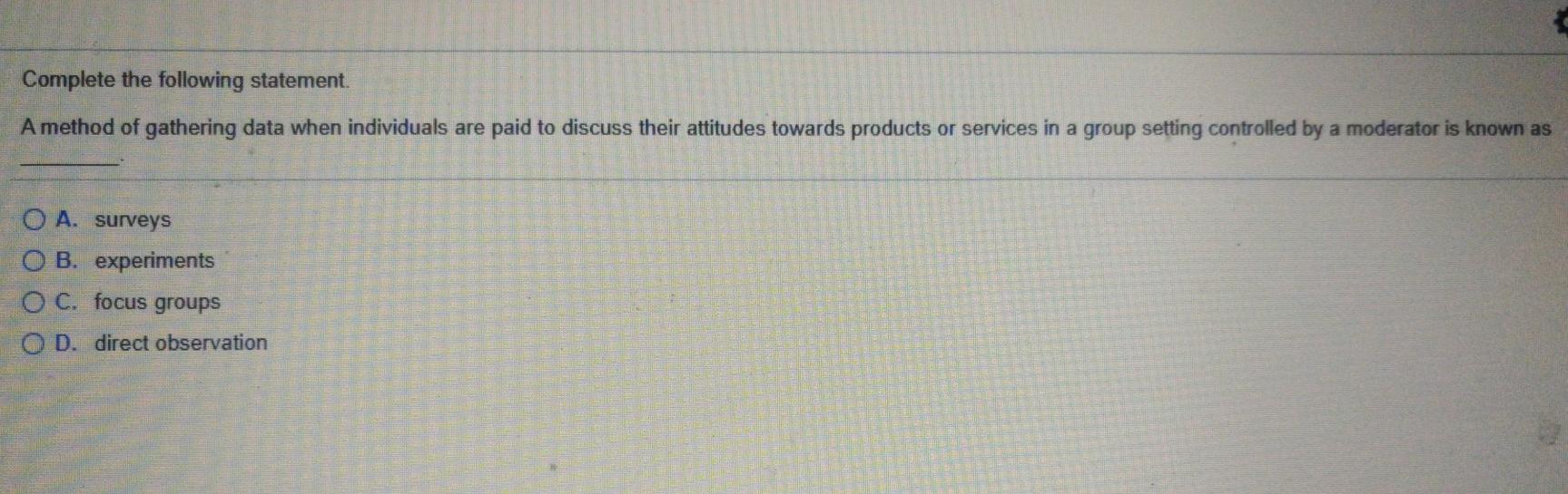 Solved Complete the following statement. data are values | Chegg.com