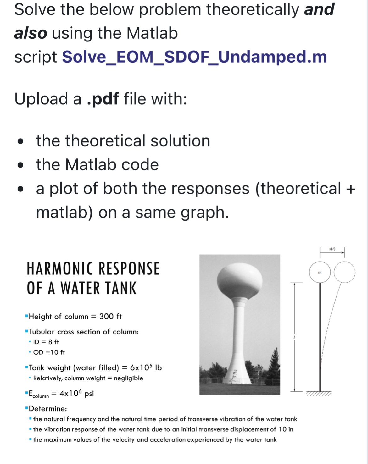 Solved Solve the below problem theoretically and also using | Chegg.com
