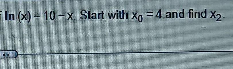 Solved use Newtons method to find an approximate solution of | Chegg.com