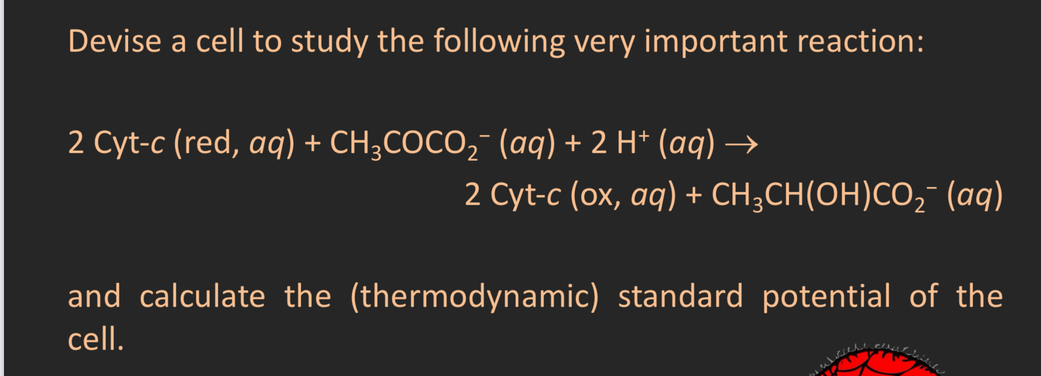 Solved Devise a cell to study the following very important | Chegg.com