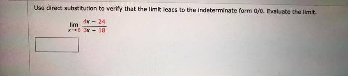 Solved Use direct substitution to evaluate the limit. 2 lim | Chegg.com