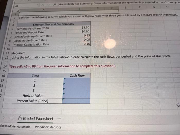 Solved Required: Using the information in the tables above, | Chegg.com