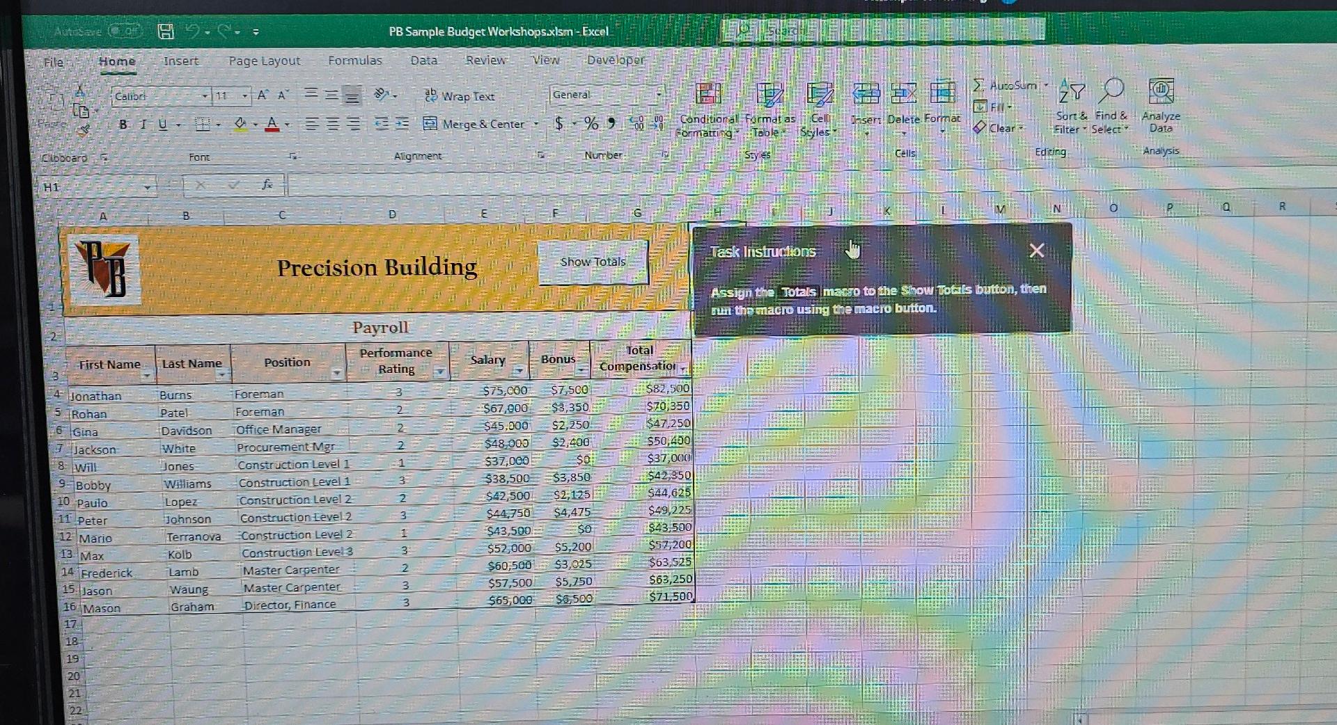 Precision Building | Chegg.com