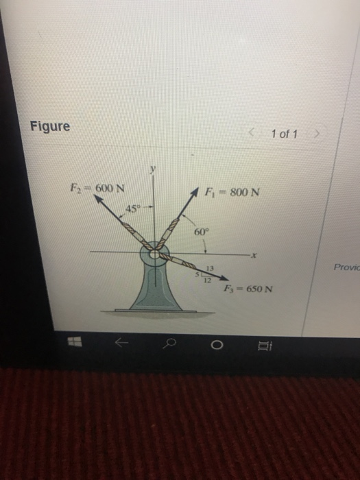 Solved Part A Resolve each force acting on the support into | Chegg.com