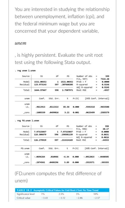 Solved You are interested in studying the relationship | Chegg.com