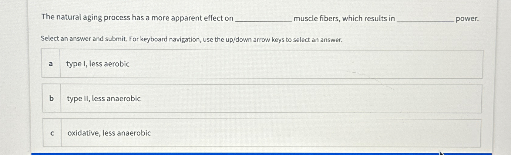 Solved The natural aging process has a more apparent effect | Chegg.com