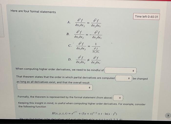 Solved Here are four formal statements A. | Chegg.com