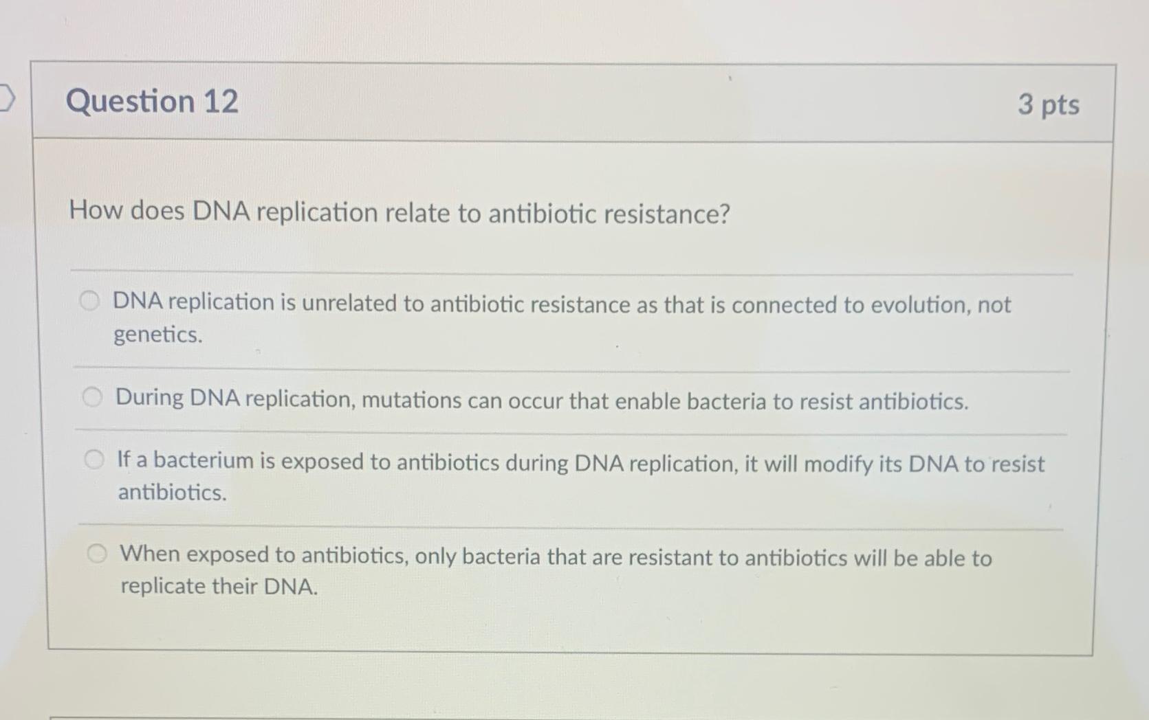 Solved Question 123 ptsHow does DNA replication relate to | Chegg.com Solved Question 123 ptsHow does DNA replication relate to | Chegg.com