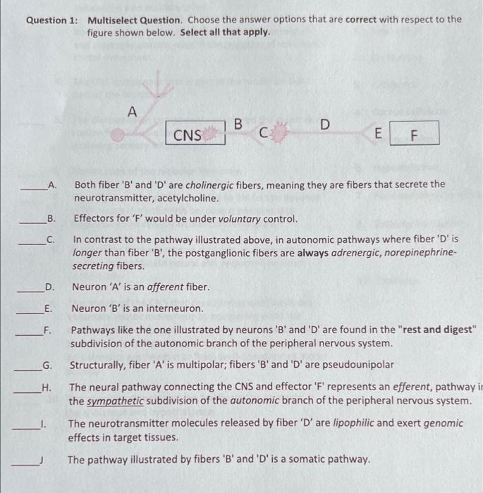 Solved Question 1: Multiselect Question. Choose the answer | Chegg.com