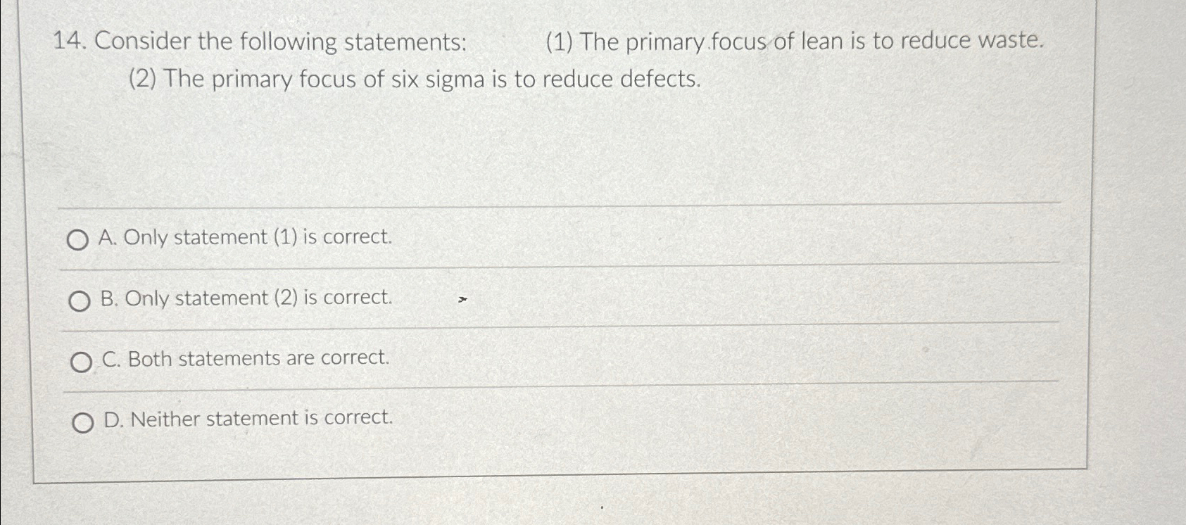 Solved Consider the following statements:(1) ﻿The primary | Chegg.com