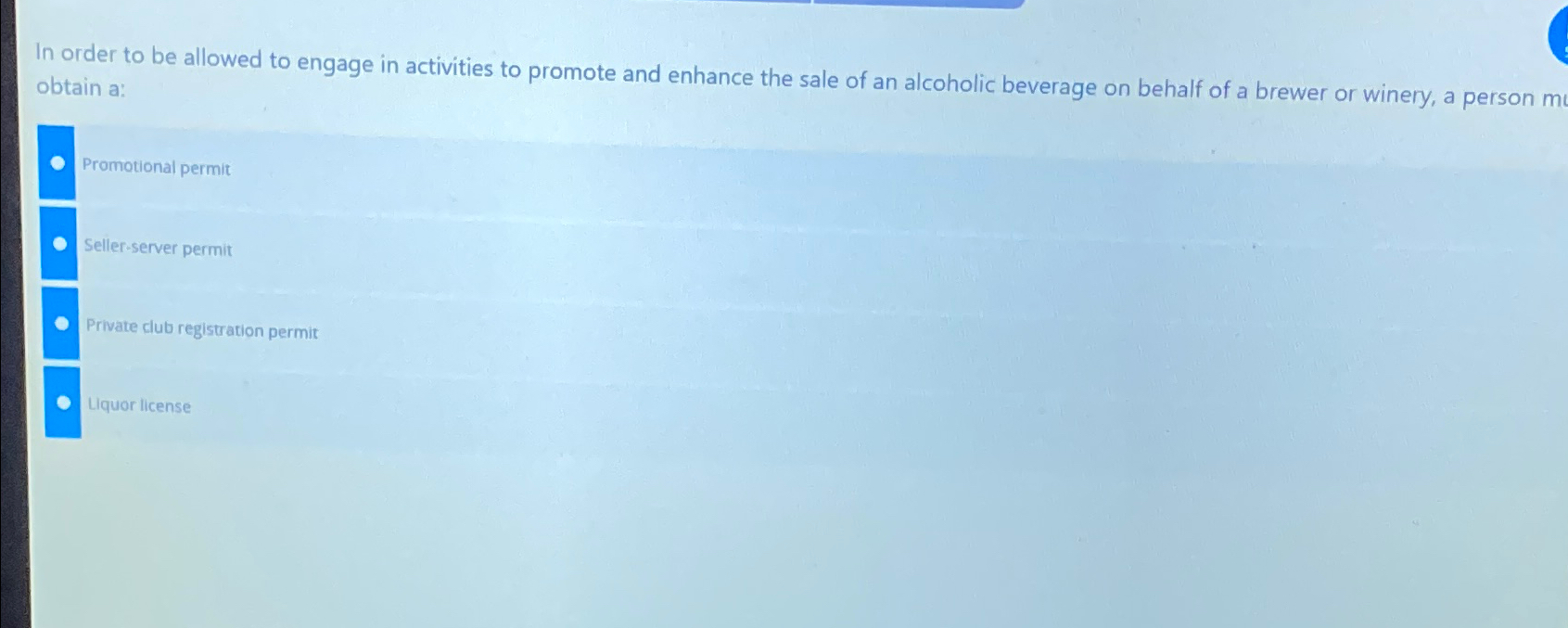 Solved In order to be allowed to engage in activities to | Chegg.com