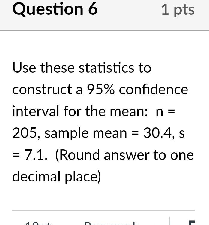 Solved Use these statistics to construct a 95\% confidence | Chegg.com