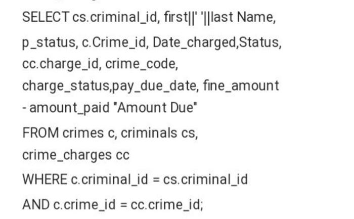Solved Need help correcting Sql Commands for following | Chegg.com