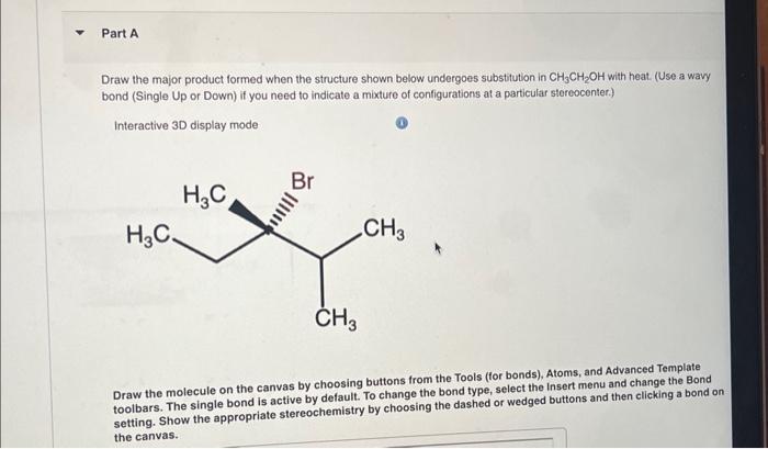 Solved Draw the major product formed when the structure | Chegg.com