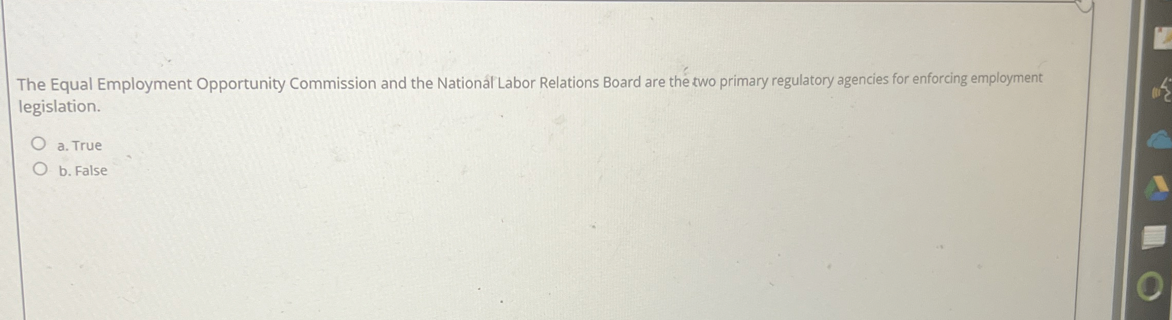 Solved The Equal Employment Opportunity Commission and the | Chegg.com