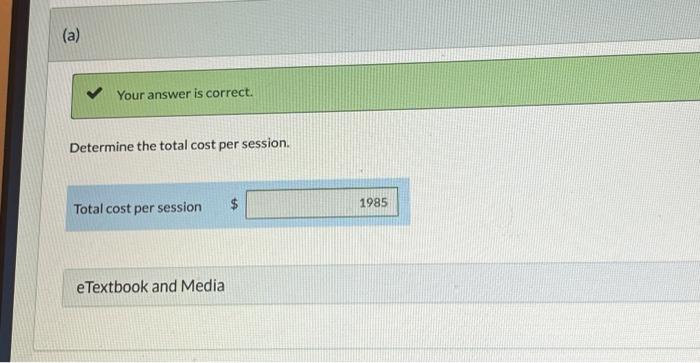 Solved (a) Your answer is correct. Determine the total cost | Chegg.com