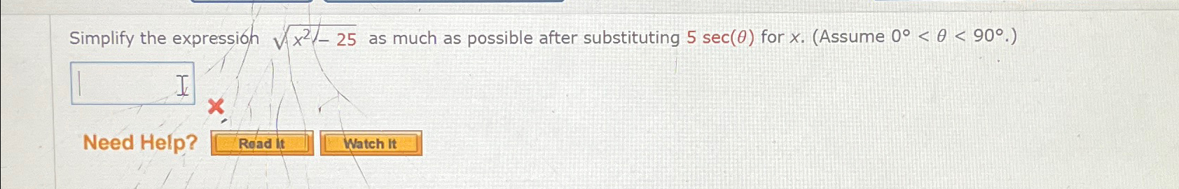 Solved Simplify the expressioh x2-252 ﻿as much as possible | Chegg.com
