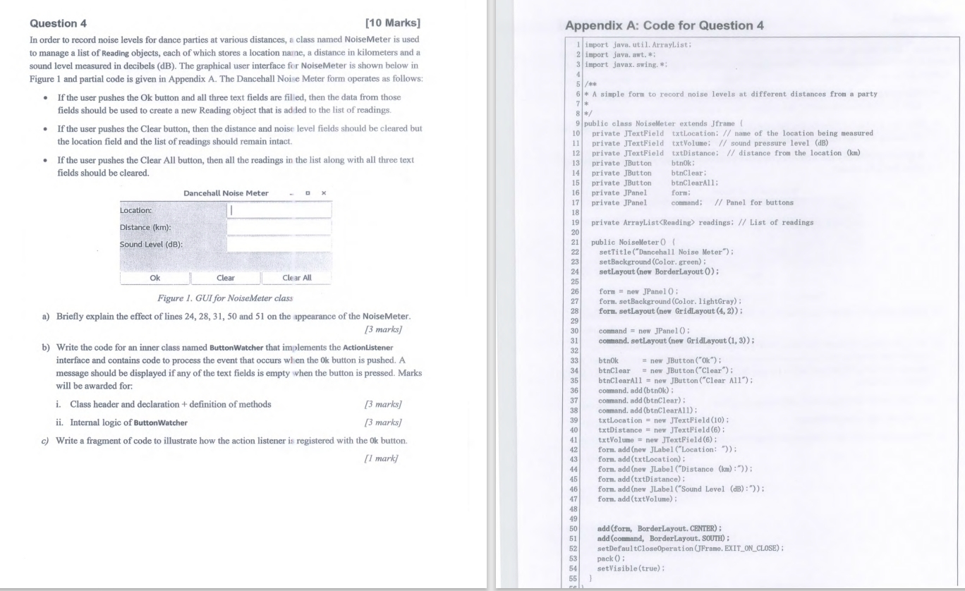 Solved what be the java code for this question Appendix A: | Chegg.com