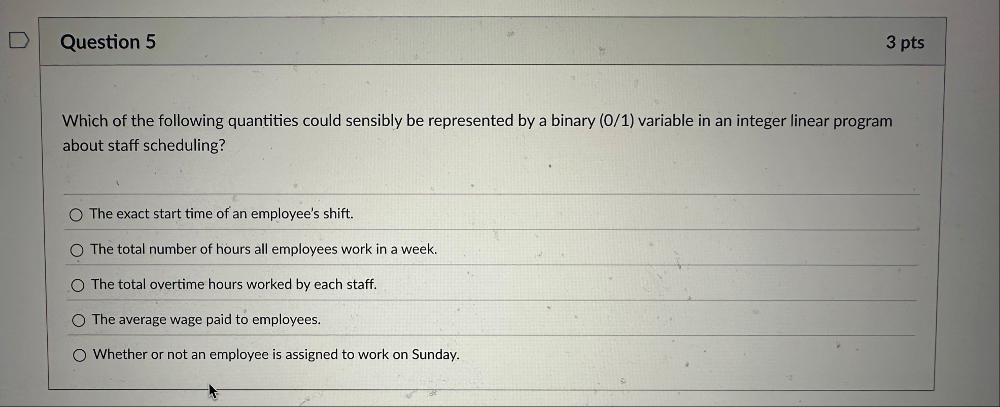 Solved Question 53 ﻿ptsWhich of the following quantities | Chegg.com