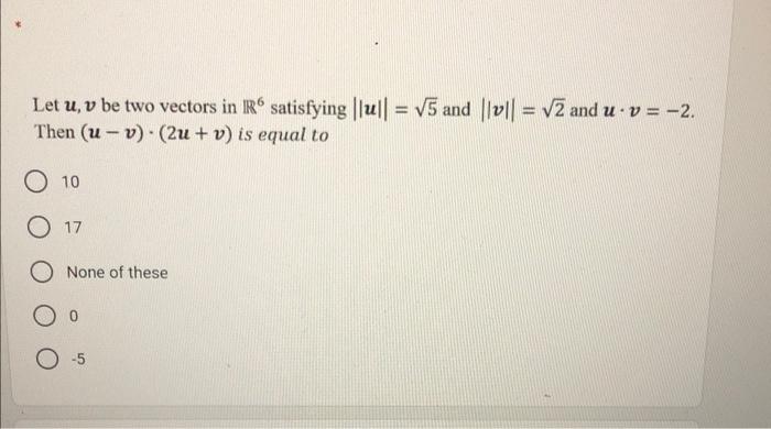 Solved Let A Be A 5x5 Matrix With Eigenvalues 0 2 3 1 8728