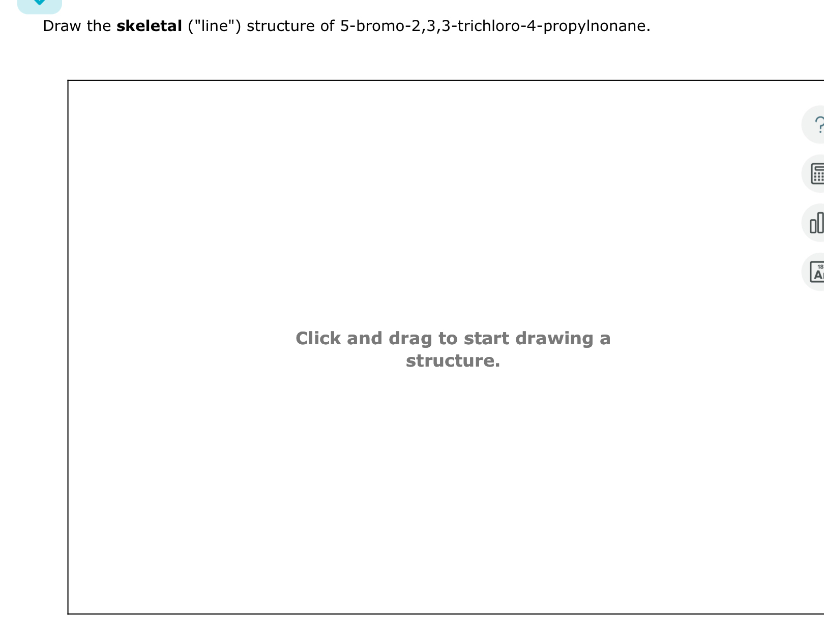 Solved Draw The Skeletal Line ﻿structure Of