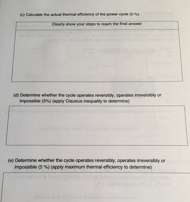 Solved As shown in Figure, a system undergoing a power cycle | Chegg.com