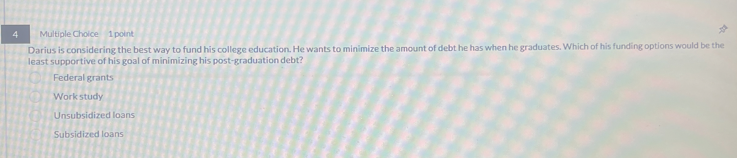 Solved Multiple Choice 1 ﻿pointDarius is considering the | Chegg.com