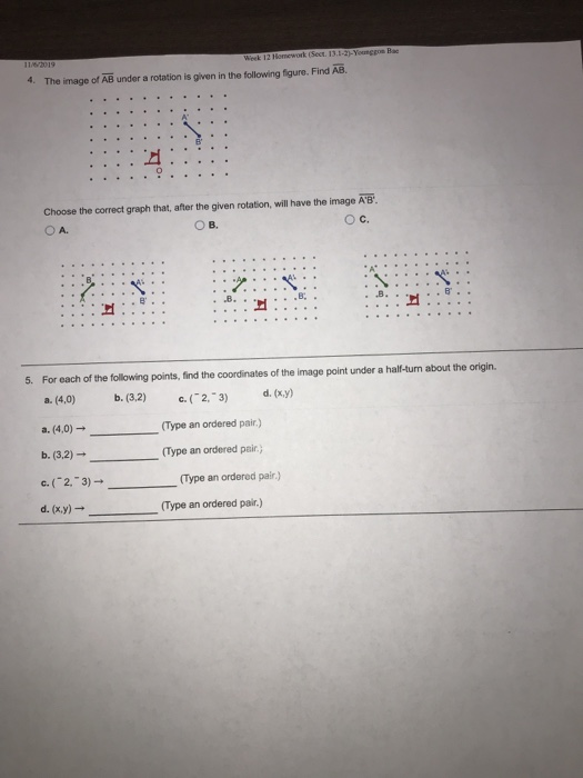 Solved Bae Week 12 Homework Sect.13.1-2)-Young 4. The image | Chegg.com