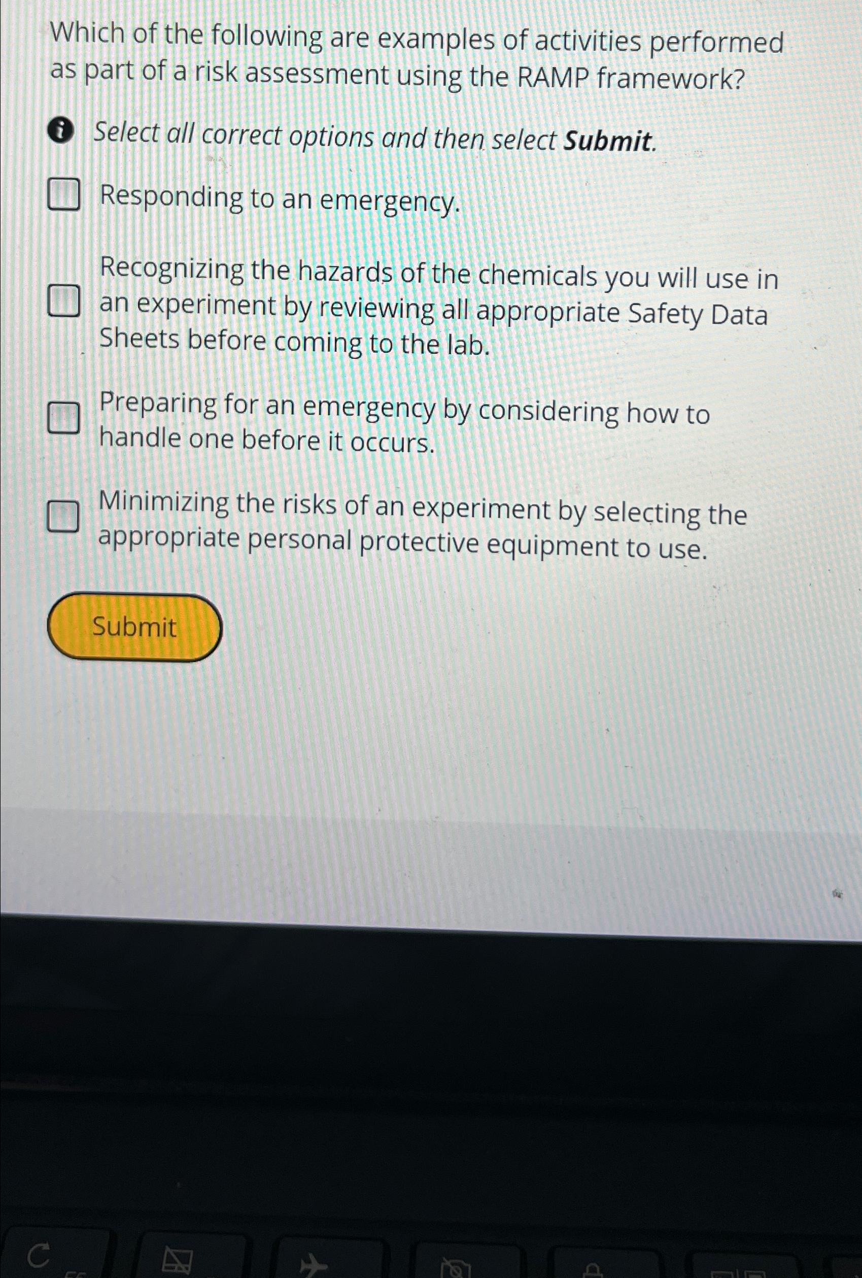 Solved Which of the following are examples of activities | Chegg.com