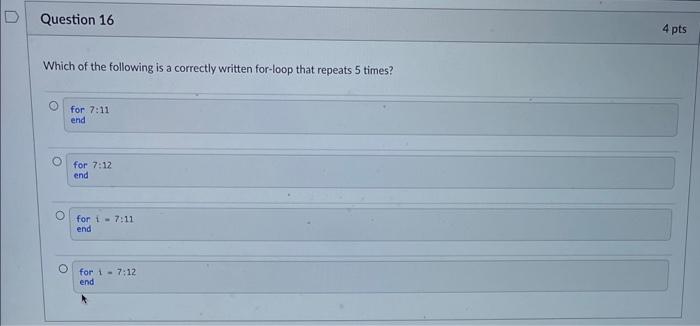 Solved Which of the following is a correctly written | Chegg.com