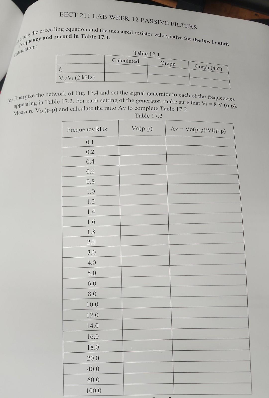 Solved Objectives 1. Examine the characteristics of passive | Chegg.com