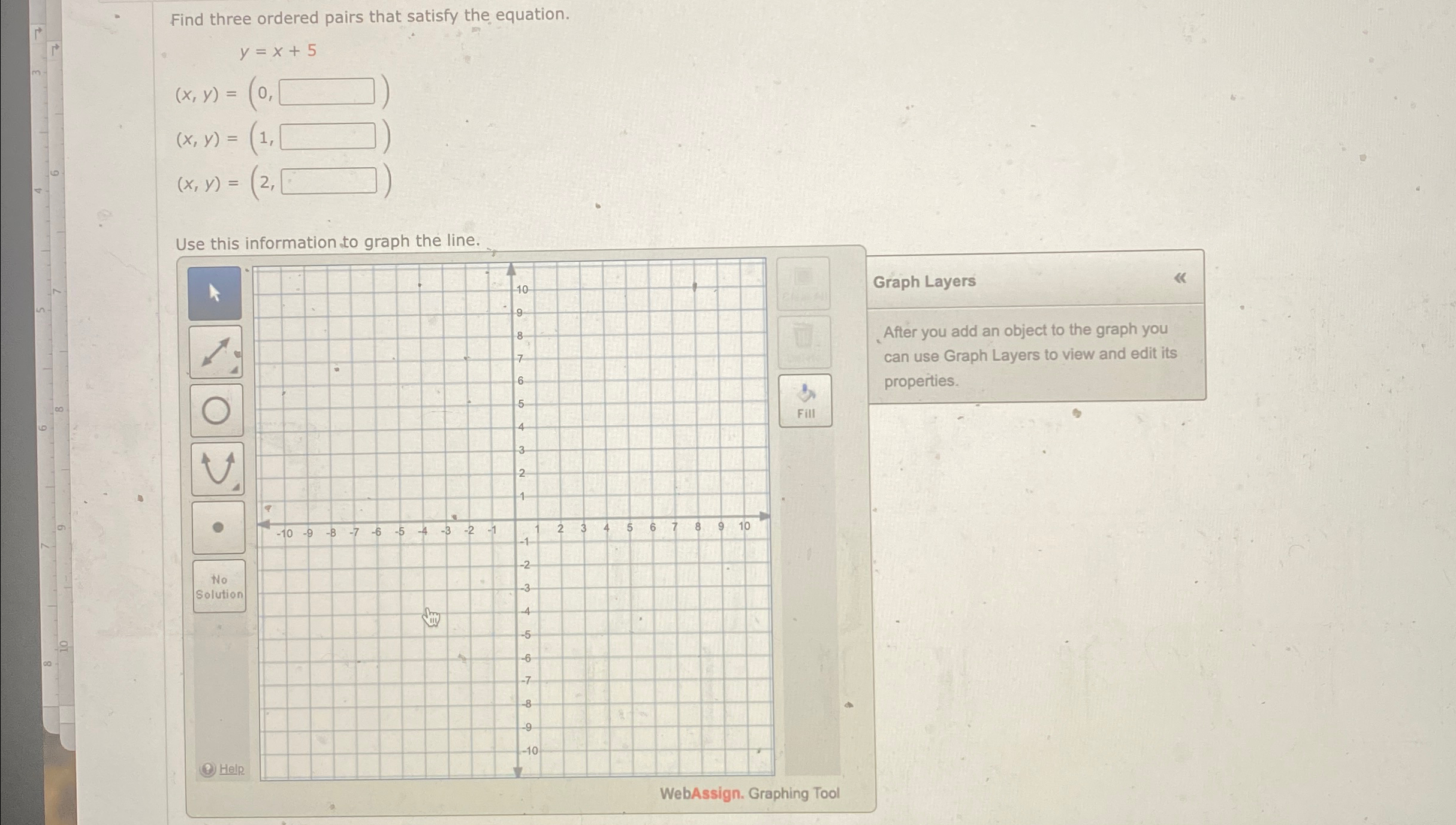 Solved Find three ordered pairs that satisfy the | Chegg.com