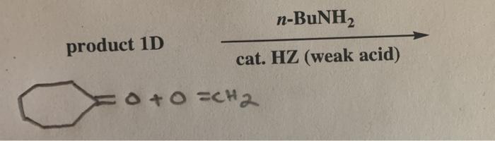 Solved (H,CCH2)2Culi product 1A CH₃ na CH3 nich n-BuNH | Chegg.com