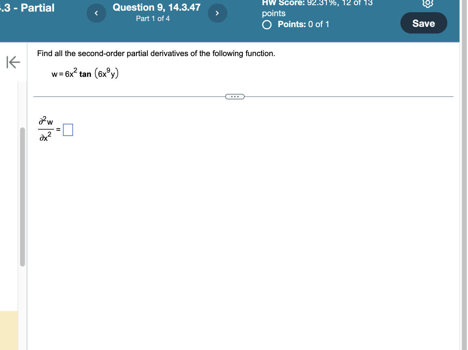 Solved Find all the second-order partial derivatives of the | Chegg.com