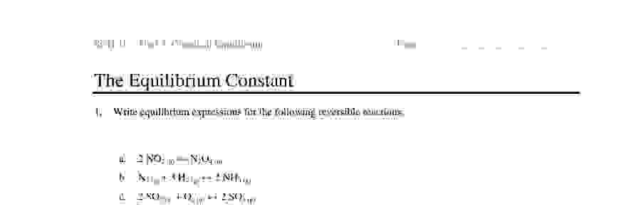Solved R3 || ﻿U | ﻿III步1 ﻿IThe Equilibrium Constant4.) | Chegg.com