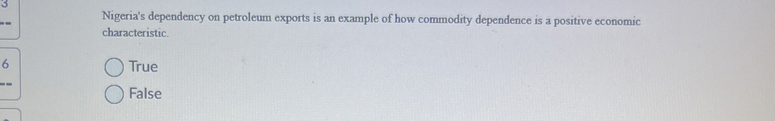 Solved Nigeria's dependency on petroleum exports is an | Chegg.com