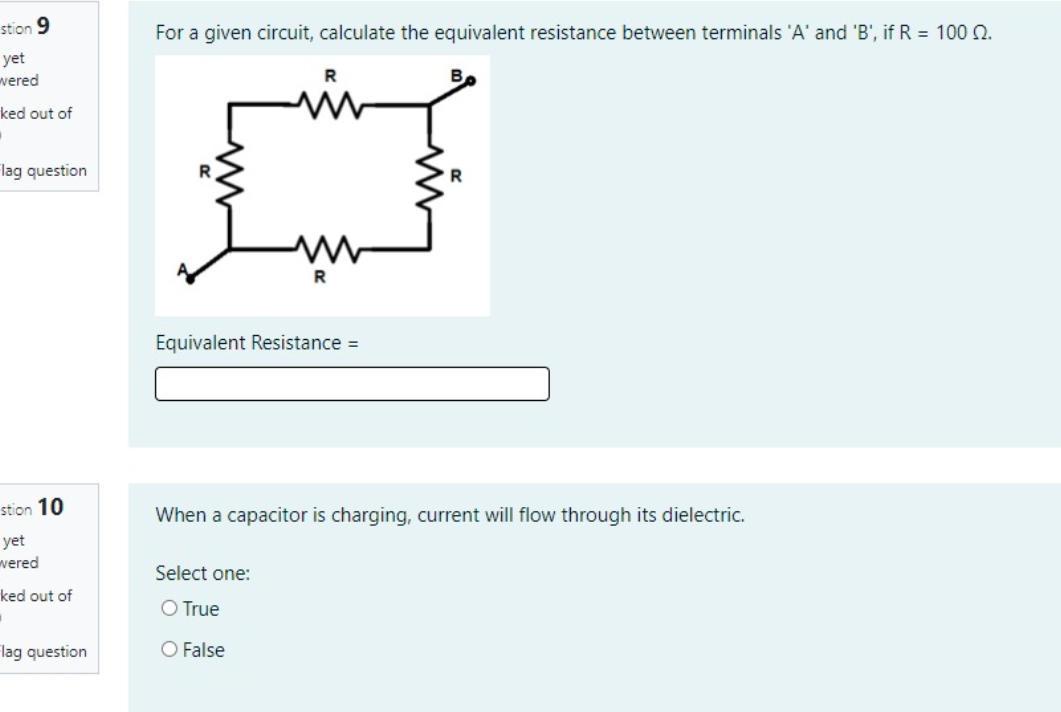 Solved stion 9 For a given circuit, calculate the equivalent | Chegg.com Solved stion 9 For a given circuit, calculate the equivalent | Chegg.com
