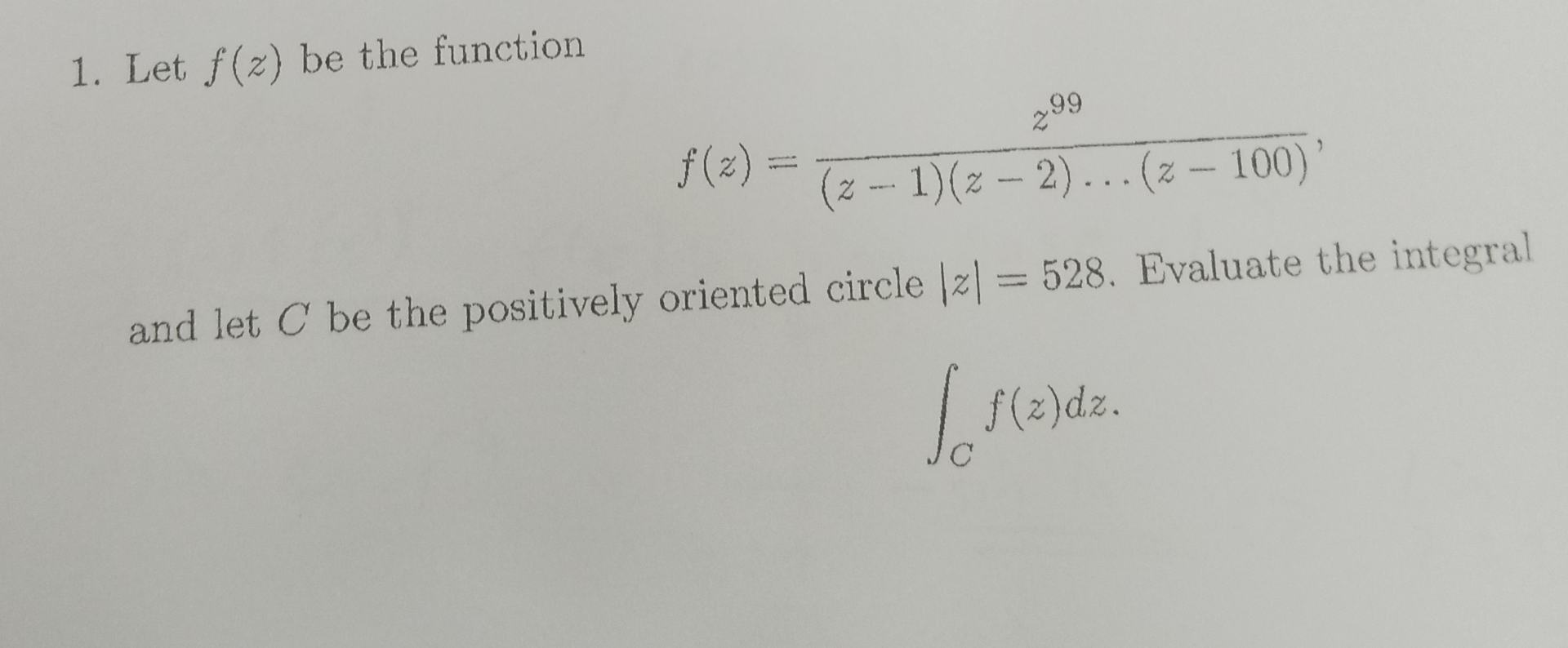 Solved Let f(z) be the | Chegg.com Solved Let f(z) be the | Chegg.com