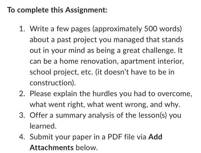 Solved o complete this Assignment: 1. Write a few pages | Chegg.com