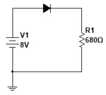 Solved For the circuit, obtain the diode current and voltage | Chegg.com