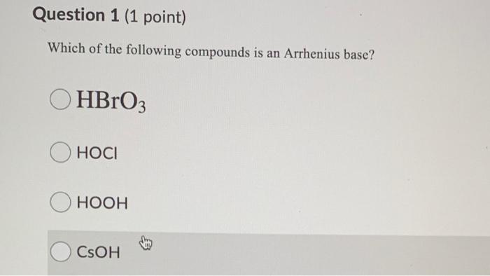 Solved Question 2 (1 point) If 2 g of a polybasic acid with | Chegg.com