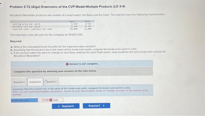Solved Problem 3-72 (Algo) Extensions of the CVP | Chegg.com