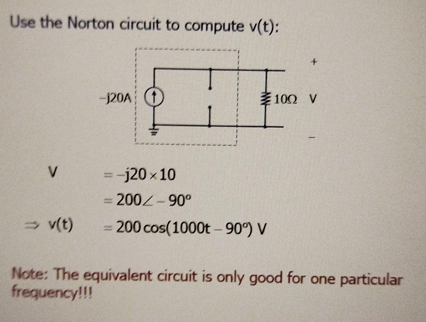 Solved Example 4-28 (Norton's Equivalent ): Convert the | Chegg.com