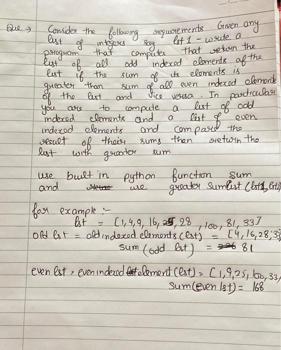 Solved Write A Python Coading And Draw A Flow Chart For The 