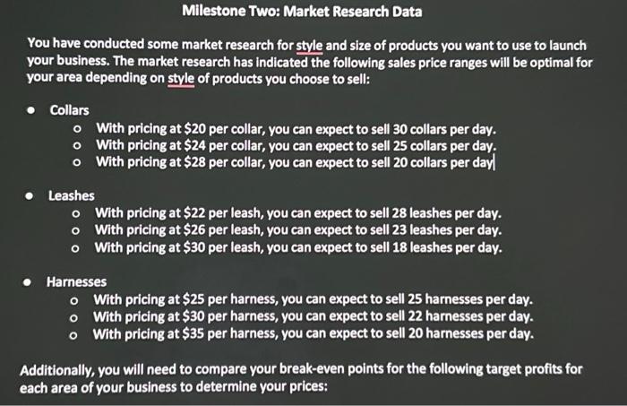 Solved Prompt Use information from Milestone One and the | Chegg.com