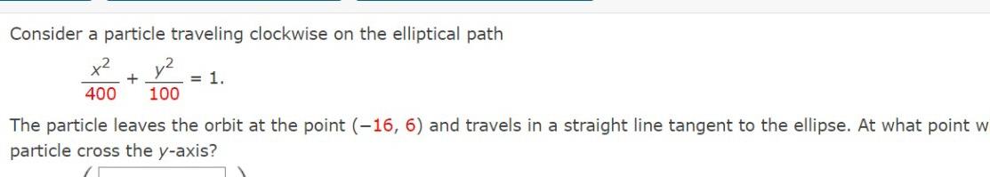 Solved Consider a particle traveling clockwise on the | Chegg.com