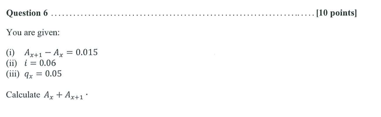 Solved Question 6[10 ﻿points]You are | Chegg.com